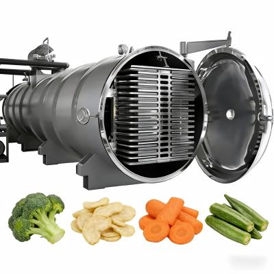 China Water Cooling Industrial Freeze Dryer Temperature Range Minus 50 Celsius to Plus 80 Celsius Crafted from 304 Stainless Steel for sale