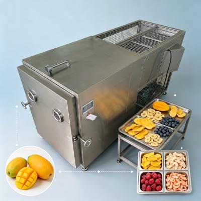 China Multiple Safety System Industrial Freeze Dryer Featuring PLC Control System Noise Level 70dB Providing Safe and Quiet Freeze Drying Solutions for sale
