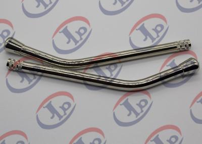 China Chrome Plated Brass Outlet Pipe Metal Lathe Services CNC Finishing Rosh SGS for sale