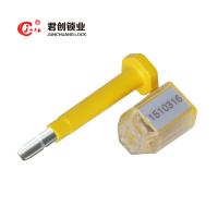 China JCBS201 Disposable High Security Container Bolt Seal 8mm with Barcode for sale