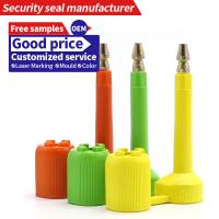 China JCBS103 High Security Container Bolt Seal 7mm Lock Body ISO17712 for sale