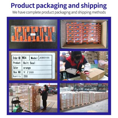 China JCBS105 Segurança de alto nível Container bolt seal container lock à venda