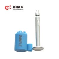 China ABS Container Security Bolt Seal 8mm Diameter 74mm Height with Barcode Custom Color for sale