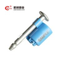 China ABS Container Security Bolt Seal 8mm Diameter 74mm Height with Barcode Custom Color for sale