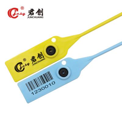 Cina Etichette di sicurezza Sigilli a prova di manomissione in plastica Jcps006 Verde Tirare Tight Tipi Prodotti usa e getta Junchuang Personalizzare Standard CN;SHN in vendita