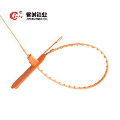 Cina JCPS106 sigillo di plastica blu sigilli di sicurezza di plastica a manomissione personalizzata in vendita