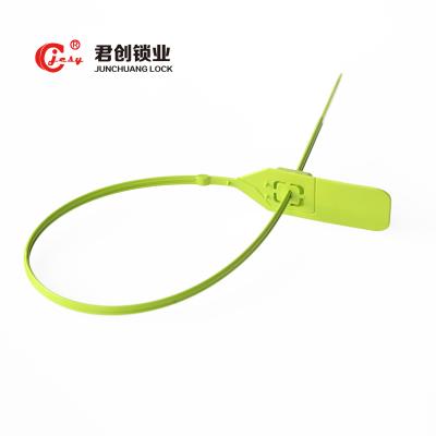 Cina JCPS203 sigillo di sicurezza monouso in plastica sigillo di sicurezza in plastica con contenitore a codice a barre sigilli di sicurezza in plastica in vendita