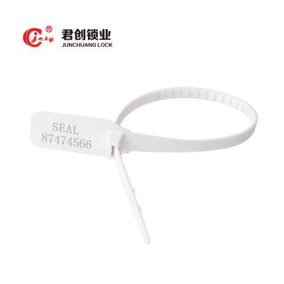 中国 JCPS104 プラスチック製のセキュリティシールとバーコード製のプラスチック製の高度セキュリティシール 販売のため