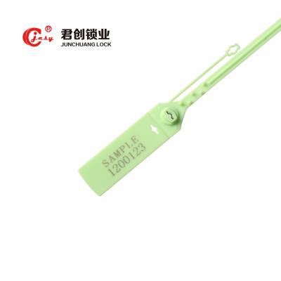 Cina JCPS207 sigillo di sicurezza in plastica con codice a barre sigillo di sicurezza monouso in plastica in vendita