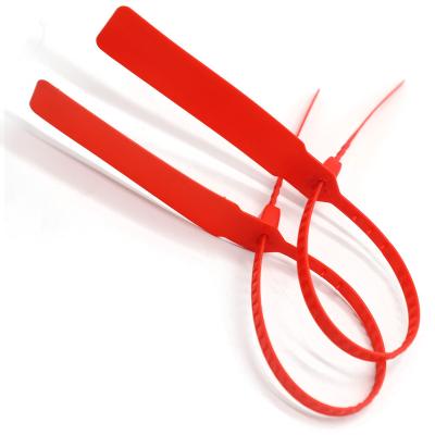 Cina JCPS623 sigillo di sicurezza monouso di plastica sigillo di sicurezza di plastica codice a barre sigillo di plastica in vendita