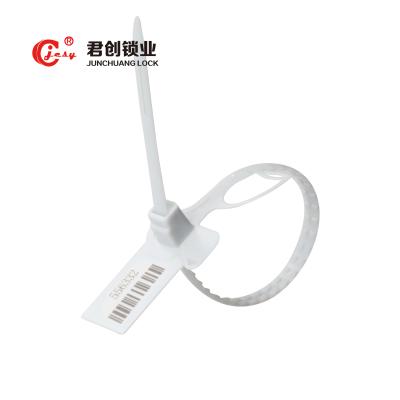 Cina JCPS409 pull sigilli di plastica serrata serratura in ingrosso customisato contenitore sigilli di plastica usa e getta in vendita