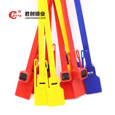 Cina Shandong JCPS304 Fabbrica all'ingrosso Anti Tamper Spedizione tirare stretto sigilli di sicurezza di plastica Tamper Proof in vendita