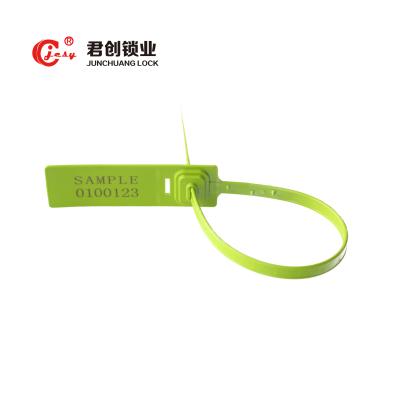 Cina JCPS202 contenitore a cinghia sigilli di plastica sigilli di sicurezza tag di sicurezza manomissione sigillo evidente sicurezza di plastica in vendita