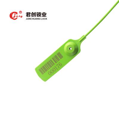 Cina JCPS121 contenitore di sigillo di plastica rosso piccolo sigilli di plastica numerati sigilli di plastica in vendita
