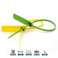 China JCPS300 Disposable Security Strap Container Plastic Seal Pull Tight 412mm 7mm for sale
