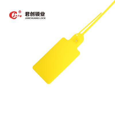 Cina JCPS120 cintura contenitore di sicurezza sigillo di plastica di sicurezza con codice a barre banco sigillo di sicurezza di plastica tirare sigilli di plastica stretta cintura in vendita