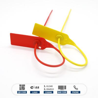 Cina JCPS006 sigillo di contenitore in plastica sigillo di sicurezza monouso in plastica in vendita