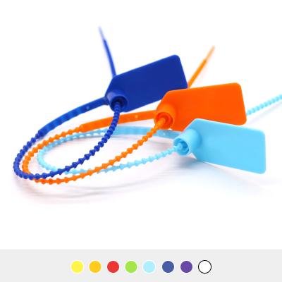 Cina JCPS301 etichette di sigillo di plastica personalizzate sigillo di plastica monouso in vendita