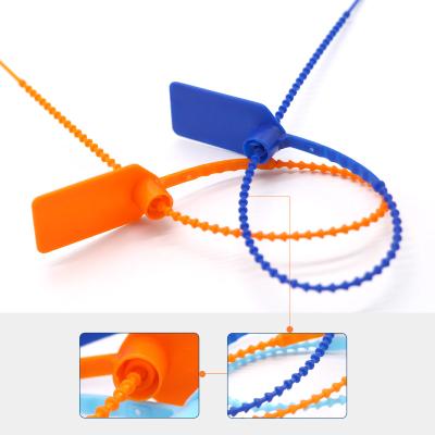 Cina JCPS301 etichette di sigillo di plastica personalizzate sigillo di plastica monouso in vendita