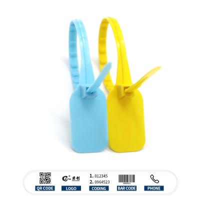 Cina JCPS119 Etichetta di sicurezza del sigillo in plastica Tag di sigillo corto in vendita
