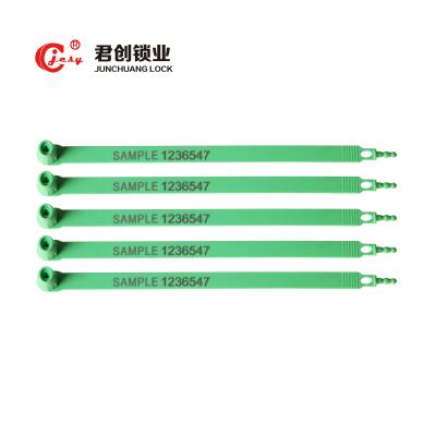 Cina Sigilli di sicurezza JCPS402 con sigilli termici in plastica a codice a barre in vendita