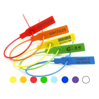 中国 JCPS007 プラスチックシール 安全ラベル 安全シール タグ 短 販売のため