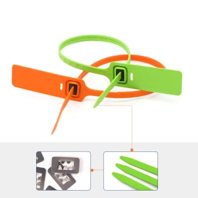 Cina JCPS605 Buon prezzo Sigillo di sicurezza monouso in plastica Sigillo di plastica per estintori di fuoco sigillo di plastica personalizzato in vendita