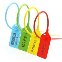China JCPS509 Self-locking Pull Tight Polyethylene Plastic Security Seal 50cm 3mm for sale