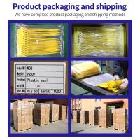China JCPS509 Self-locking Pull Tight Polyethylene Plastic Security Seal 50cm 3mm for sale
