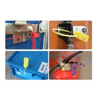 China JCPS006 Metal Insert Plastic Security Seal 500mm with QR Code for Container Lock for sale