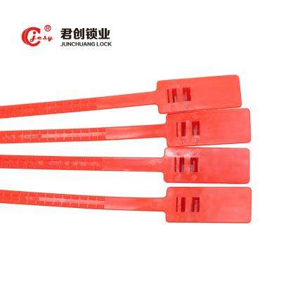 Cina Sigillo di sicurezza in plastica JCPS109 350mm personalizzato con numero di serie in vendita