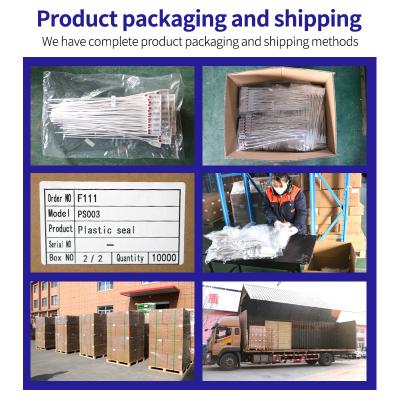 中国 JCPS003 シリアル番号のシール プラスチック製の衣料品のセキュリティシール コンテナのロックシール 販売のため