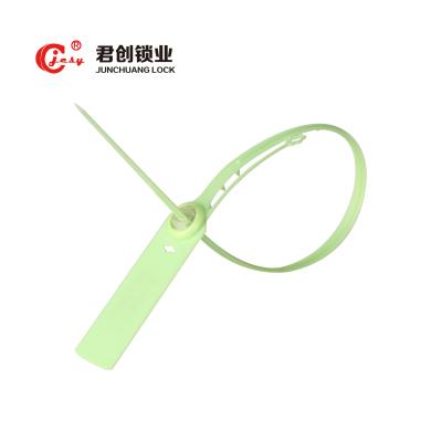 Cina JCPS207 contenitori di sigilli di plastica serratura di sicurezza sigilli di plastica etichette di manomissione numerate in vendita
