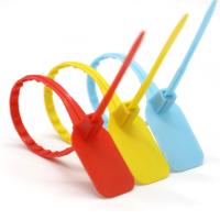 China Tamper Proof Pull Tight Plastic Security Seal 6mm Diameter 30cm Length for sale