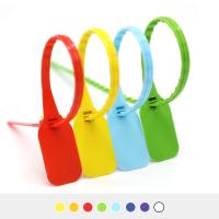 China Tamper Proof Pull Tight Plastic Security Seal 6mm Diameter 30cm Length for sale