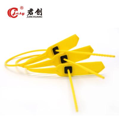 Cina JCPS204 sigillo di plastica rigido a trazione di sicurezza sigillo di plastica numerato sigillo di plastica monouso codice qr sigillo di plastica in vendita