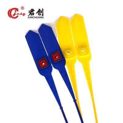 Cina JCPS204 sigillo di plastica rigido a trazione di sicurezza sigillo di plastica numerato sigillo di plastica monouso codice qr sigillo di plastica in vendita