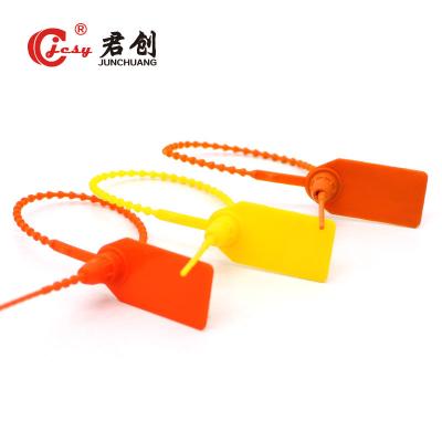 Cina JCPS602 lunghezza espresso grande bandiera sigilli di sicurezza di plastica scatola logistica sigillo di plastica in vendita