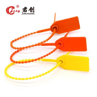 Cina JCPS602 lunghezza espresso grande bandiera sigilli di sicurezza di plastica scatola logistica sigillo di plastica in vendita