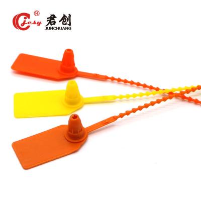 Cina JCPS602 lunghezza espresso grande bandiera sigilli di sicurezza di plastica scatola logistica sigillo di plastica in vendita