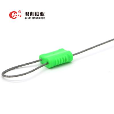Cina JCCS205 Sigillo per cavo metallico rivestito in ABS Sigillo di bloccaggio per contenitore di sicurezza a tenuta stagna in vendita