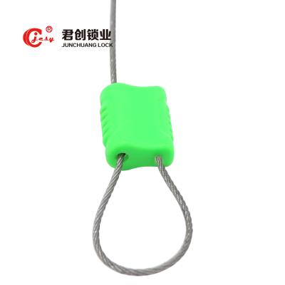 Cina JCCS205 Sigillo per cavo metallico rivestito in ABS Sigillo di bloccaggio per contenitore di sicurezza a tenuta stagna in vendita