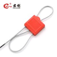 China JCCS107 Tamper Proof Cable Seal Container Security Lock 2mm Diameter Custom Length for sale