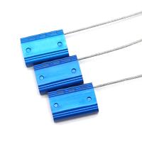 China JCCS006 Hexagonal Plastic Cable Seal 1.5mm Diameter Pull Tight Container Security Seal for sale