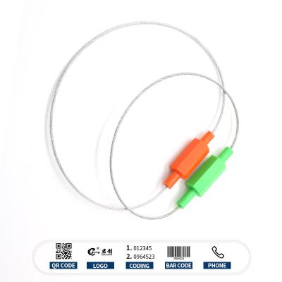 Cina JCCS305 sigillo del contenitore del cavo doganale monouso sigillo del cavo in plastica esagonale per la logistica in vendita
