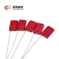 China JCCS004 Pull Tight Container Security Cable Seal 1.5mm Wire 3.5KN Tensile Strength for sale