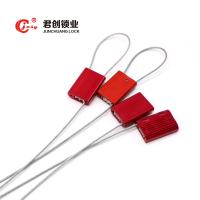 China JCCS004 Pull Tight Container Security Cable Seal 1.5mm Wire 3.5KN Tensile Strength for sale