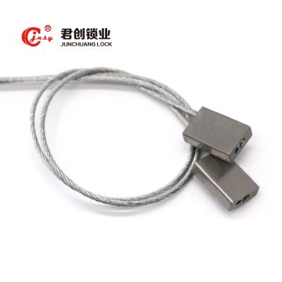 Cina JCCS102 contenitore di sicurezza a trazione serrata cavo doganale usa e getta sigillo cavo di alimentazione stampato per iniezione in vendita