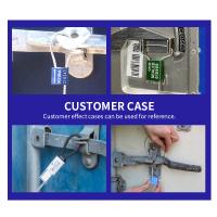 China JCCS003 Container Cable Seal with Barcode Aluminum Alloy 27.3mm Lock Body for sale