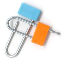 China JCPL201 Plastic Security Padlock Seals 32x85.8mm ABS Iron Tamper Evident Lock for sale